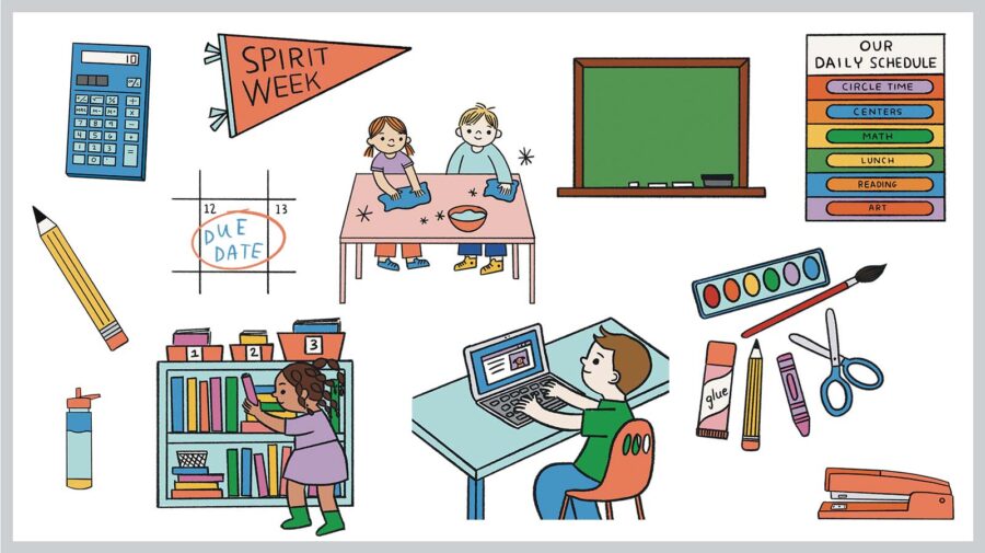 Back to School Clipart Bundle - 87 Free PNGs for Classroom Use