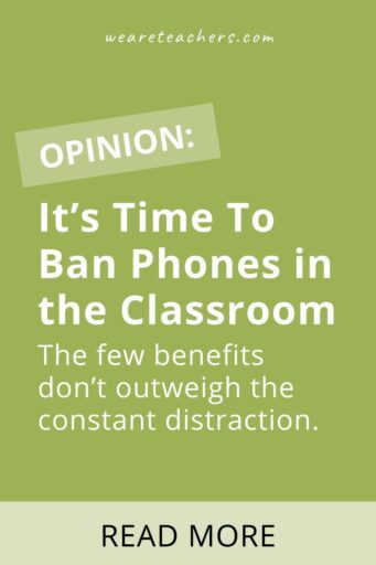 OPINION: It's Time To Ban Phones in the Classroom