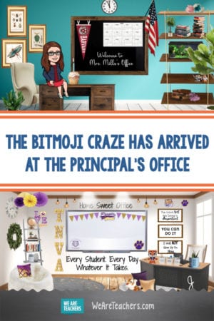 The Bitmoji Craze Has Arrived at the Principal's Office - We Are Teachers
