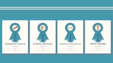 Printable Awards for Students - Free to Save and Print