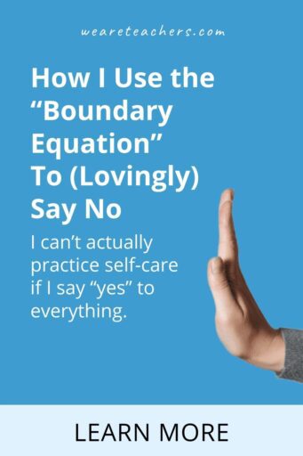 How To Set Boundaries as a Teacher: "The Boundary Equation"