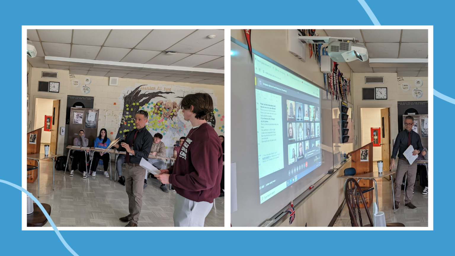 This High School Teacher Facilitated a Virtual Poetry Lesson With ...