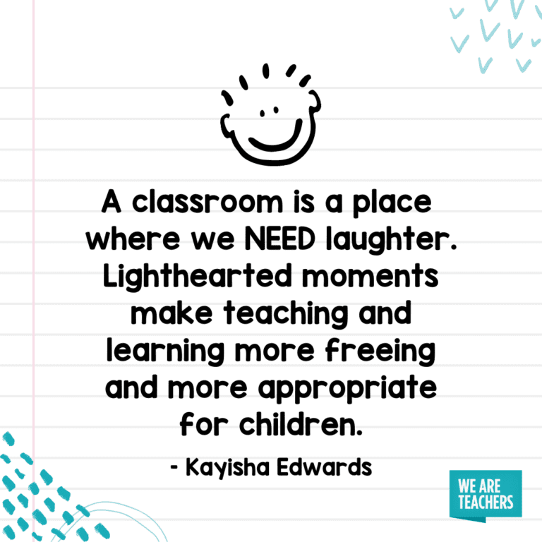 Laughter in the Classroom: Why It Matters - WeAreTeachers