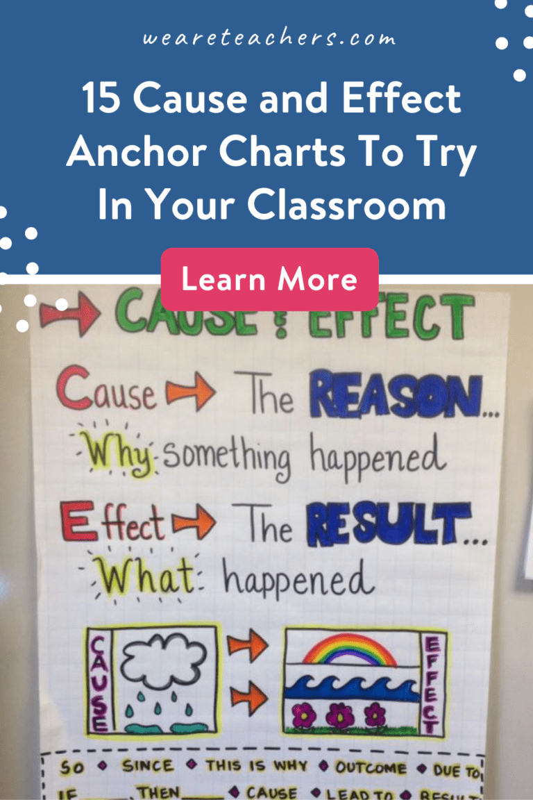 15 Best Cause and Effect Anchor Charts - We Are Teachers