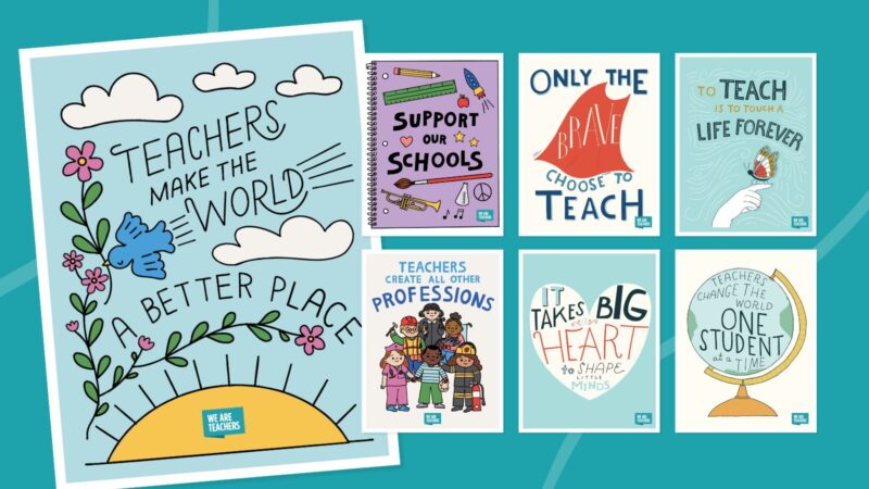 Free Teacher Appreciation Posters