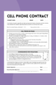 Free Printable Cell Phone Contracts for Teens - November 2025