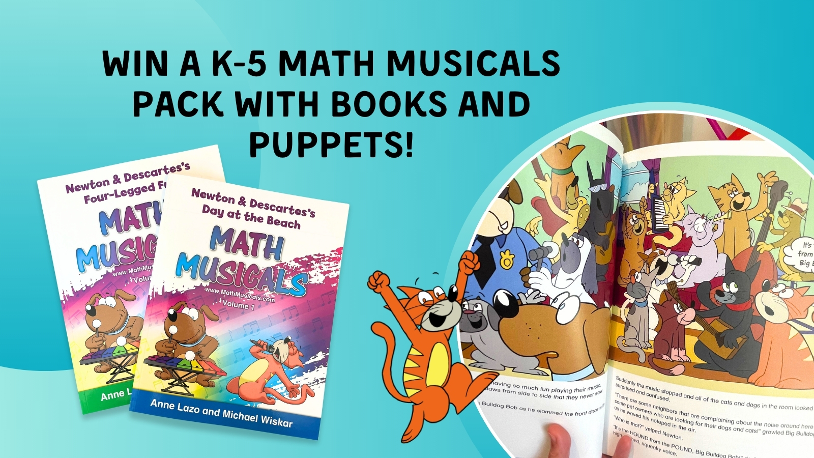 Win A Math Musicals Pack for You and Your Teacher Bestie!