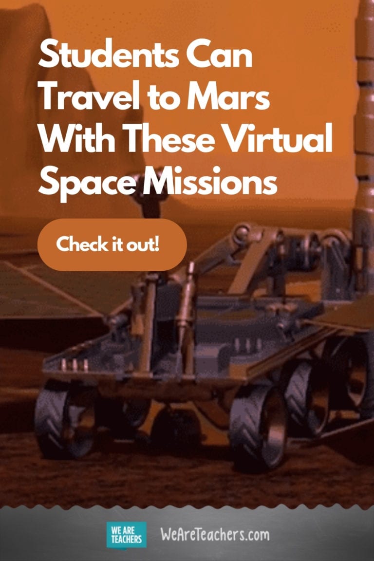 Take Your Students to Mars With Virtual Space Missions