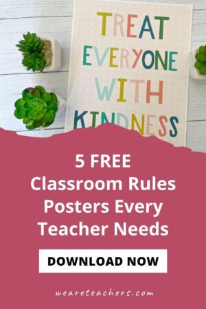 Free Classroom Rules Posters Every Teacher Needs