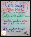 23 Close Reading Anchor Charts That Will Help Your Students Dig Deep