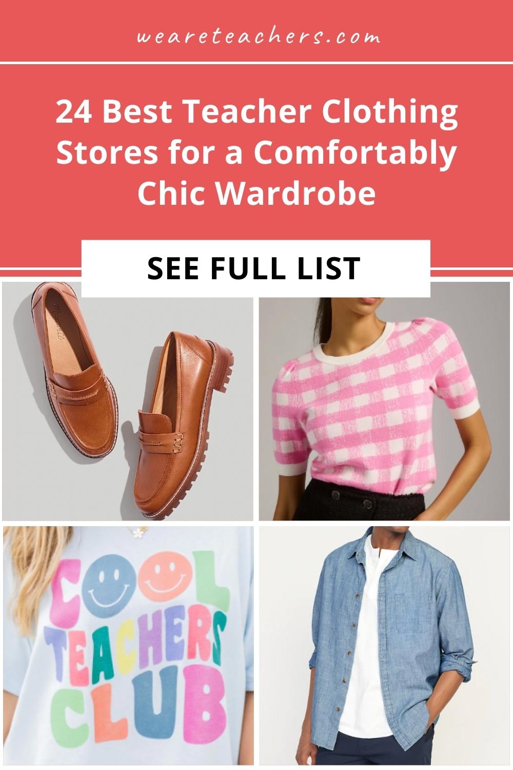 24 Best Teacher Clothing Stores for a Comfortably Chic Wardrobe
