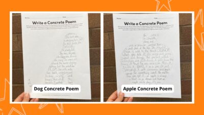 How To Write Concrete Poems: Examples and Templates - Asha Modern School