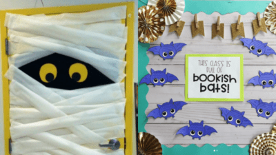 22 Spooktacular Halloween Bulletin Boards and Door Decorations