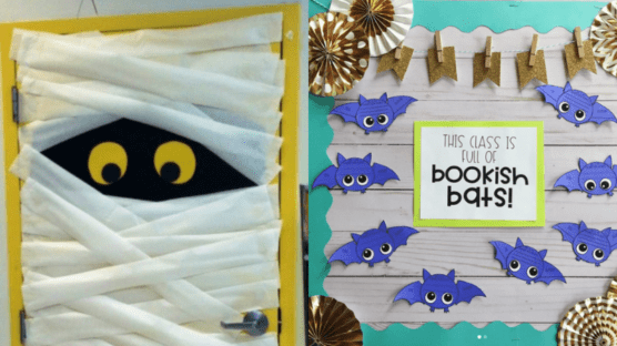 22 Spooktacular Halloween Bulletin Boards and Door Decorations