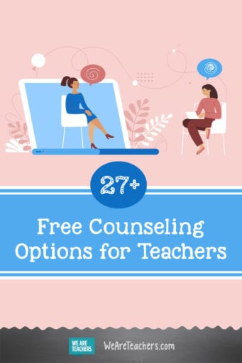 30+ Free Counseling Options for Teachers - We Are Teachers