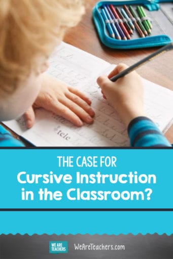 Benefits of Cursive Instruction in the Classroom - WeAreTeachers