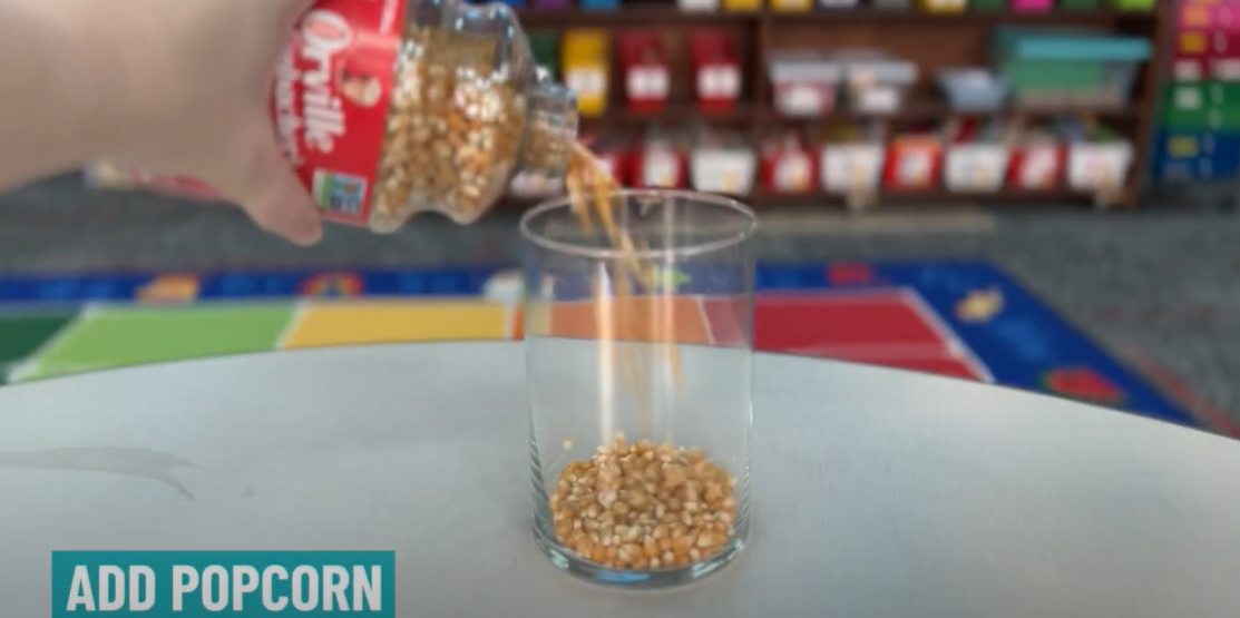 Dancing Popcorn Experiment: How-To Plus Free Worksheet