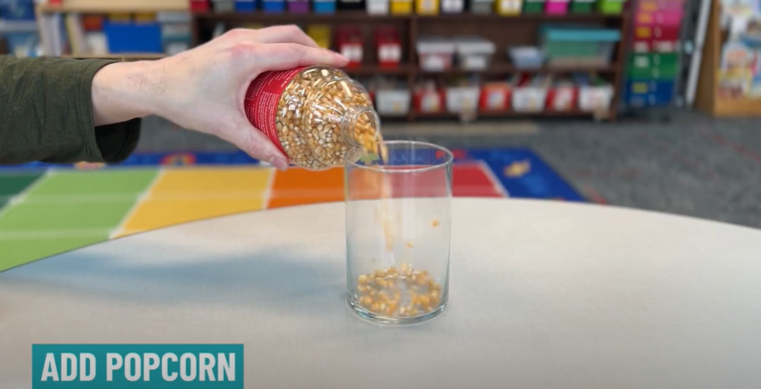 Dancing Popcorn Experiment: How-To Plus Free Worksheet