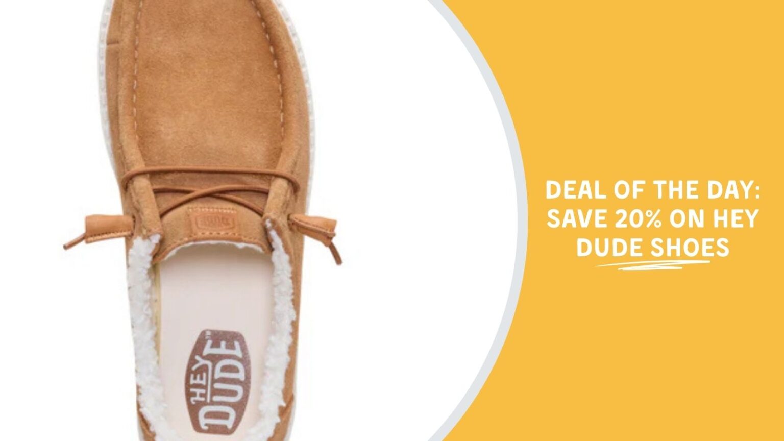 Deal of the Day: Save 20% on Hey Dude Shoes - We Are Teachers