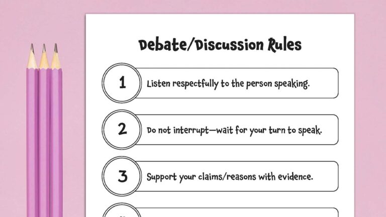 Debate Graphic Organizers (Free Printables) - We Are Teachers