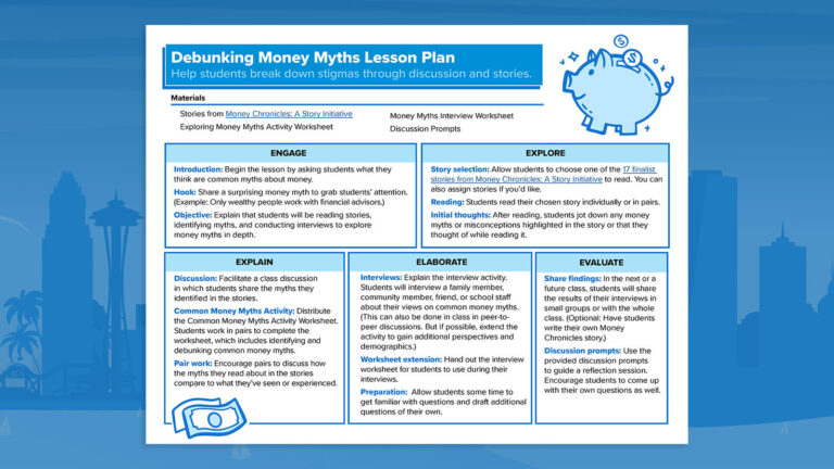 These Principal Foundation Money Myths Activities are Fun