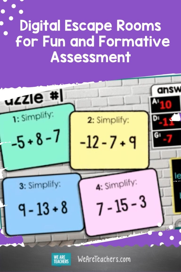 Digital Escape Rooms for Math: Collaboration and Personalization