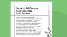 26 Famous E.E. Cummings Poems (Free Printables)