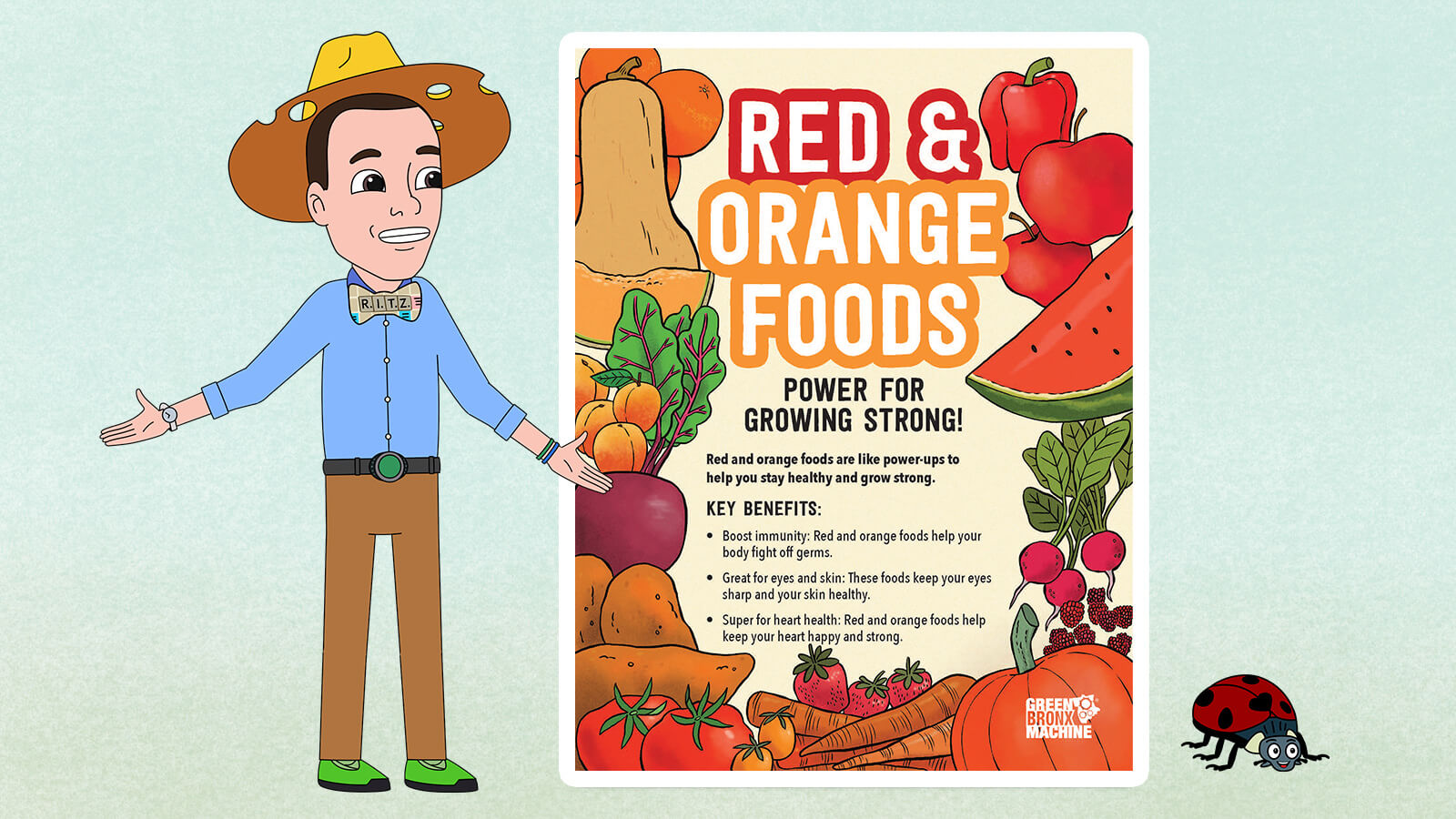 Eat the Rainbow Posters From We Are Teachers