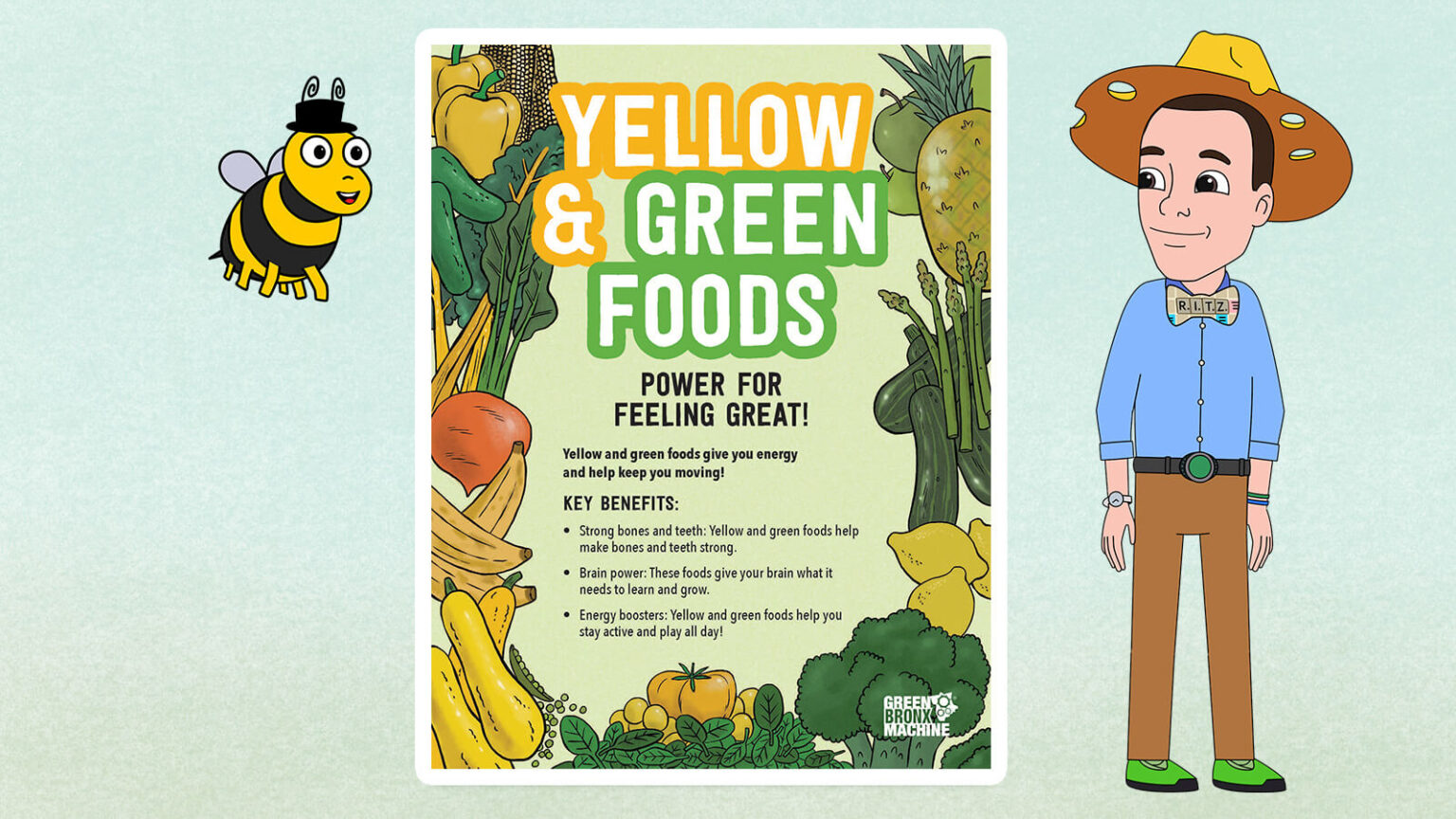 Eat the Rainbow Posters From We Are Teachers