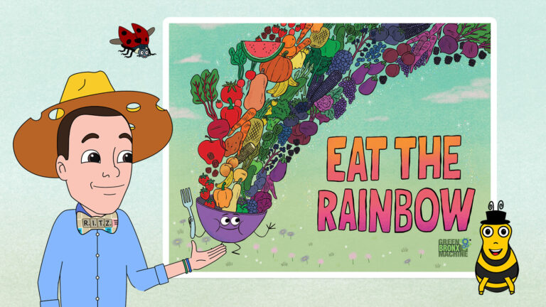 Eat the Rainbow Posters From We Are Teachers