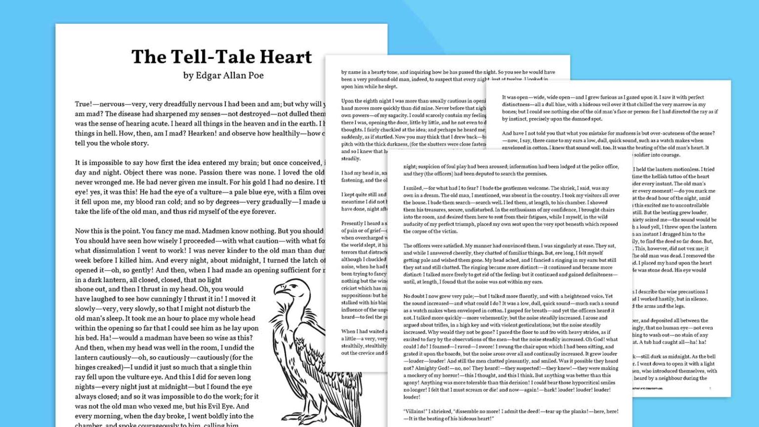 16 Edgar Allan Poe Short Stories (Free Printables)