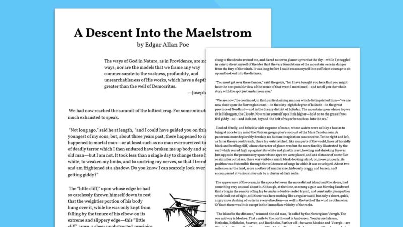 16 Edgar Allan Poe Short Stories (Free Printables) - Dvonee.com