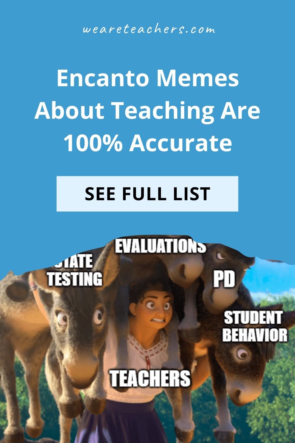 Encanto Memes About Teaching That Are Are #Accurate