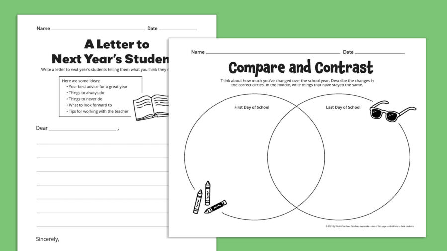 10 Free Printables for the Last Day of School - Universal Mentors ...