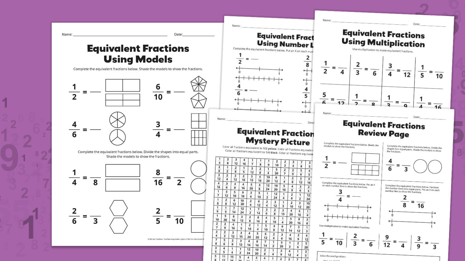 42 Fun Fraction Games and Activities for Kids