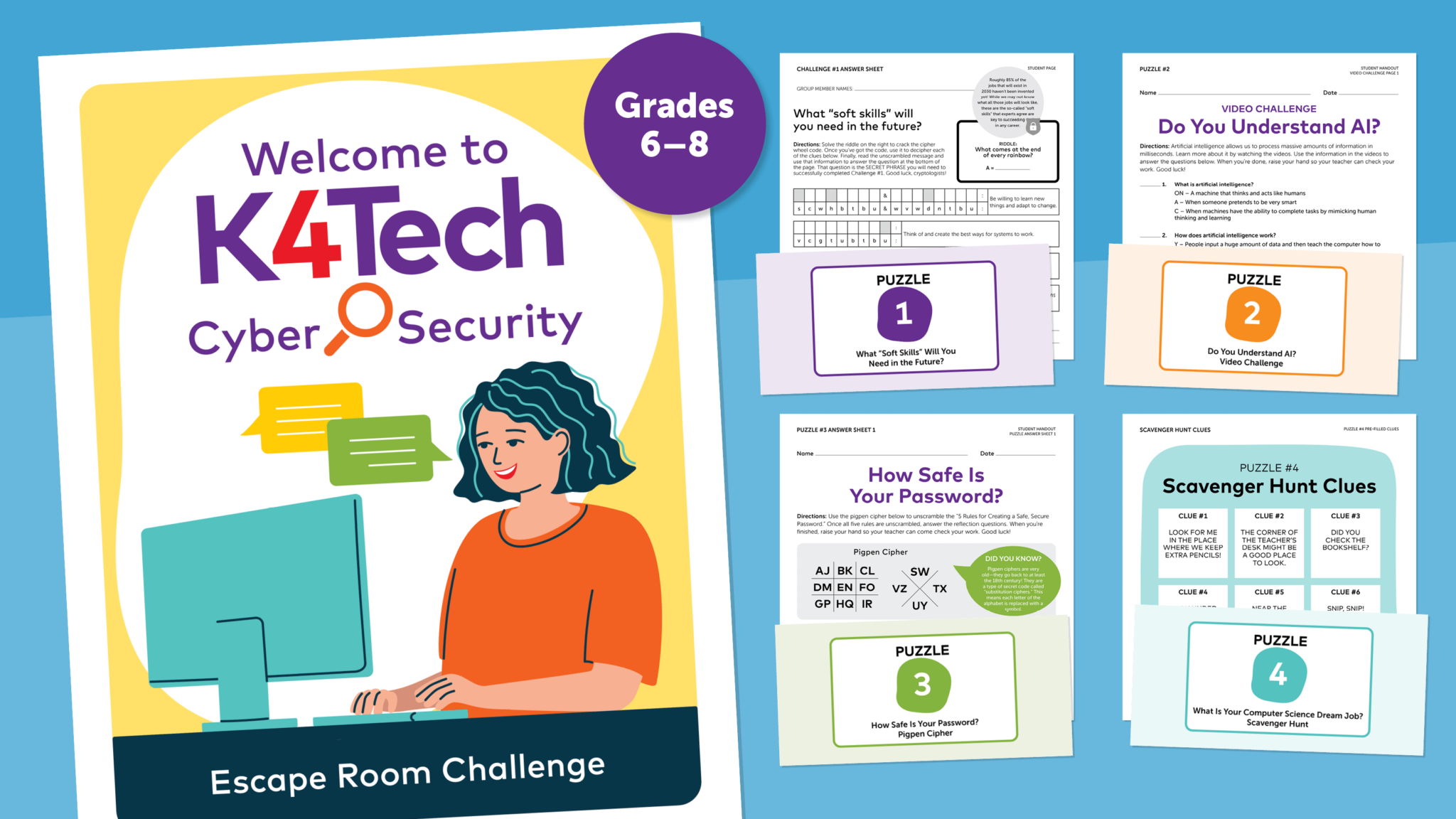 Your Students will Love This Cyber Technology Escape Room