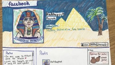 Fakebook Lesson Plan - Creating Facebook Profiles for Historical Figures