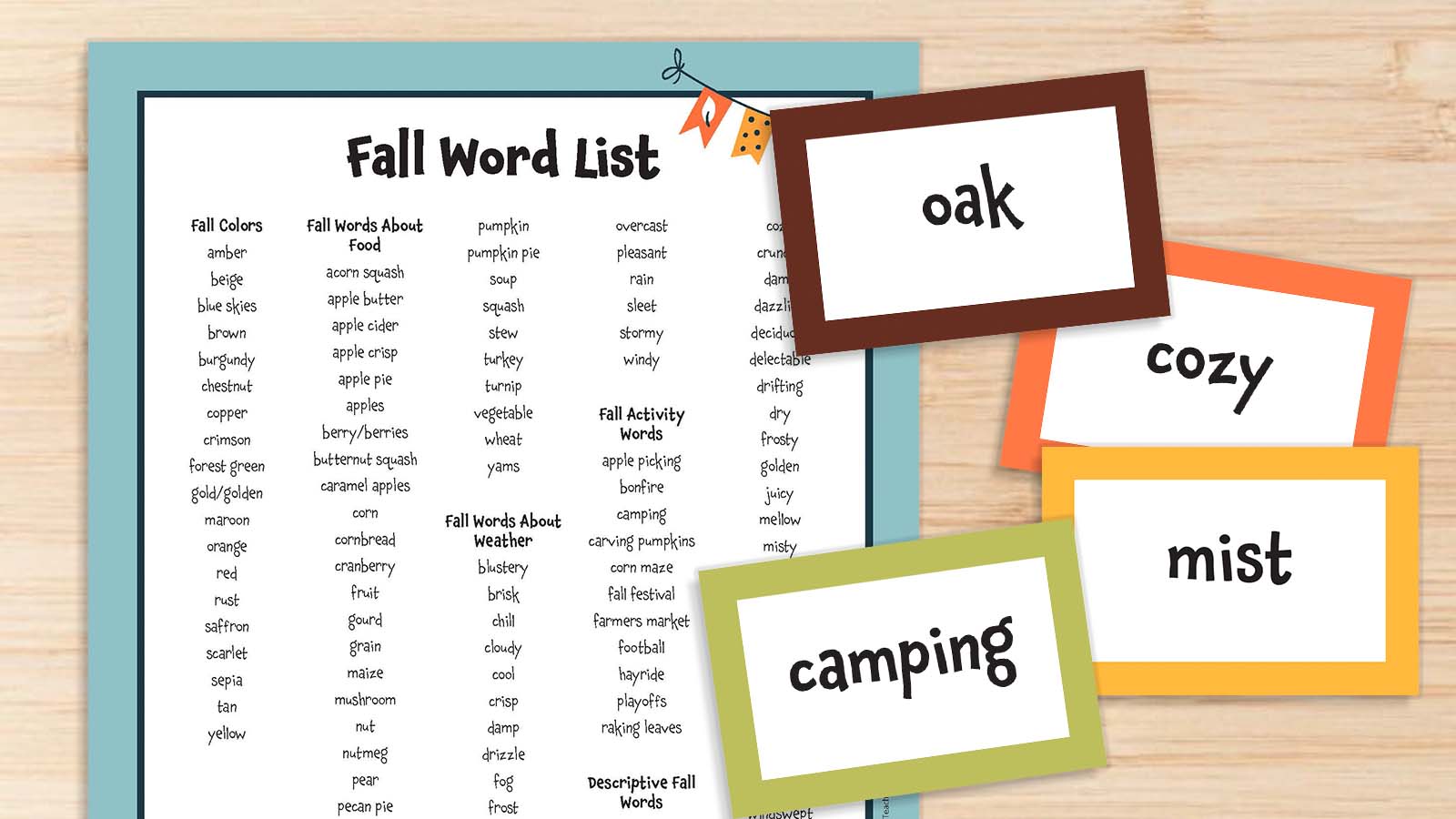 200 Summer Words For Writing Vocab And More Free Printable 