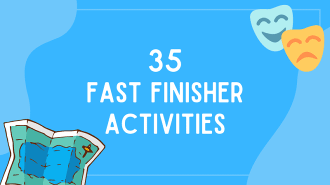 The Big List of Fast Finisher Activities - WeAreTeachers