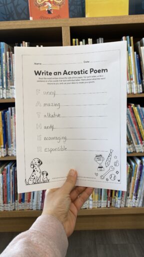 How To Write Acrostic Poems: Examples and Templates - Asha Modern School