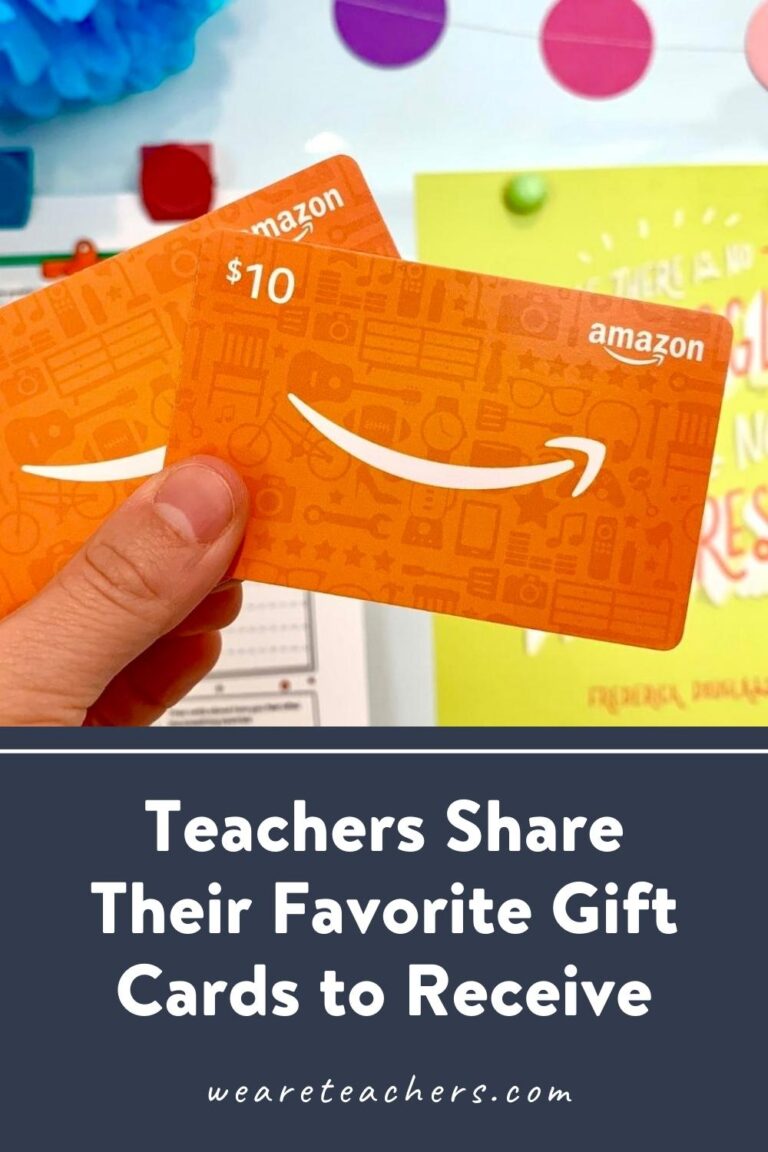 Looking for Gift Cards for Teachers? Here Are Their Favorites