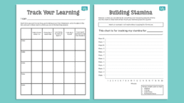 Free Goal Setting and Student Data Tracking Worksheets