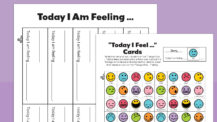 Free Printable Feelings Chart Bundle for Kids