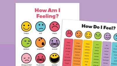 Free Printable Feelings Chart Bundle for Kids