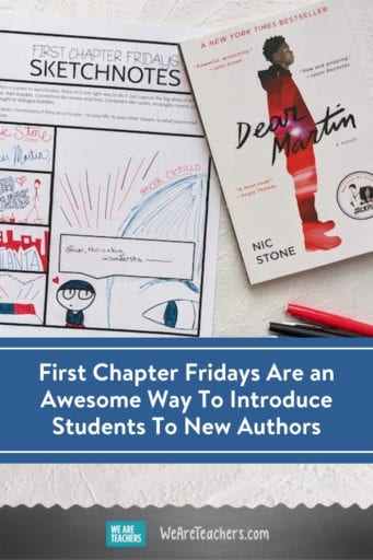 First Chapter Fridays Are a Fun Way to Introduce Students to New Authors