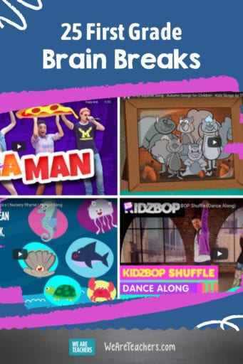 25 First Grade Brain Breaks To Boost Energy - We Are Teachers
