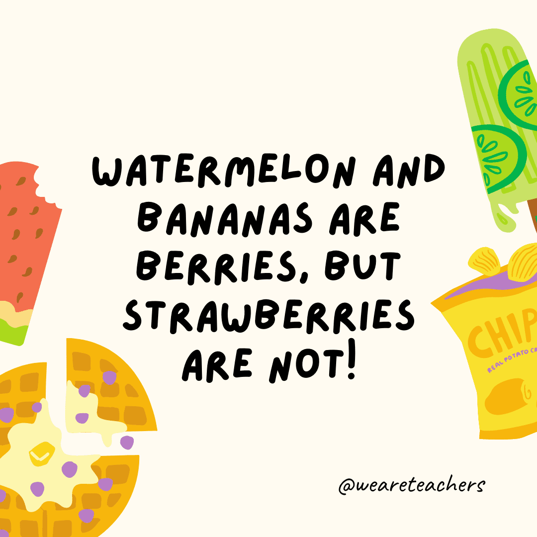108 Fun Food Facts To Tempt Your Tastebuds
