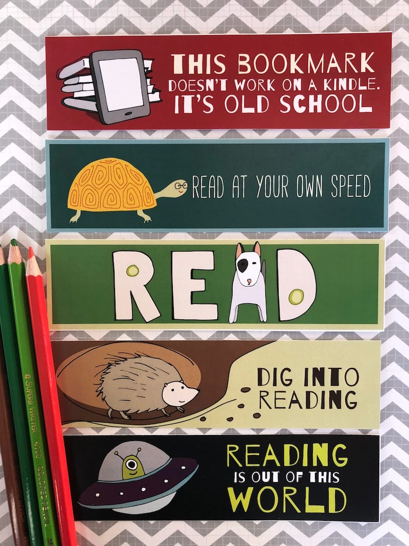 Free Printable Bookmarks for Kids - WeAreTeachers