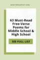 63 Must-Read Free-Verse Poems for Students