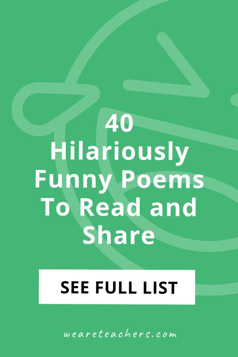 40 Hilariously Funny Poems To Read and Share
